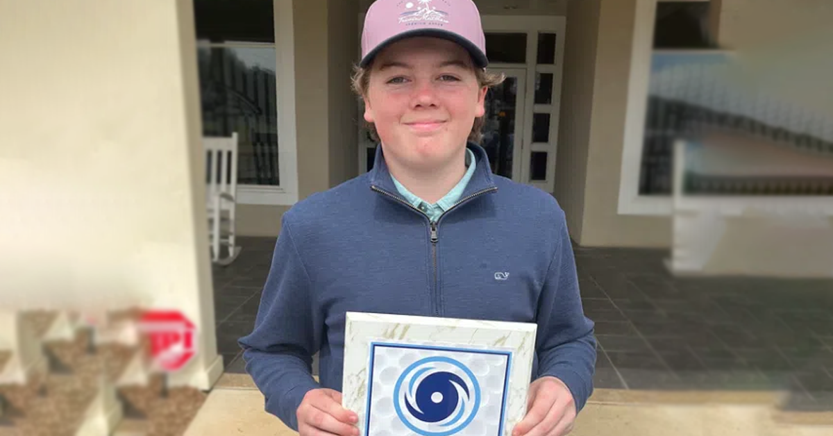 Player Spotlight: Colin Rushlow - Hurricane Junior Golf Tour (HJGT)