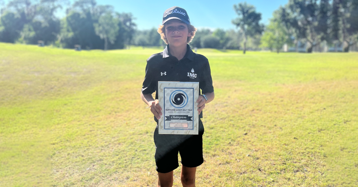 Player Spotlight: Drew Madigan - Hurricane Junior Golf Tour (HJGT)