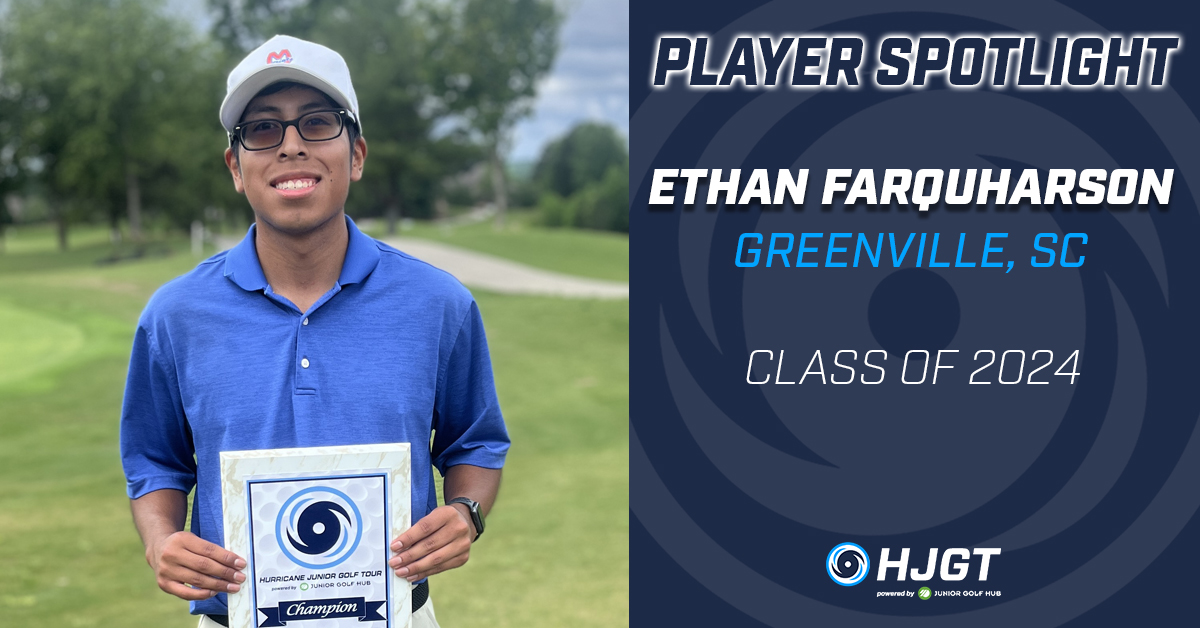 Player Spotlight: Ethan Farquharson - Hurricane Junior Golf Tour (HJGT)