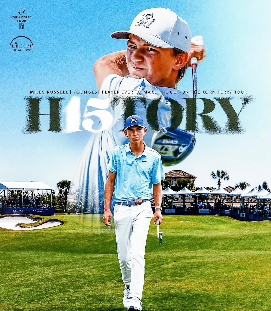 15-Year-Old Miles Russell Makes PGA Tour Debut - Hurricane Junior Golf ...