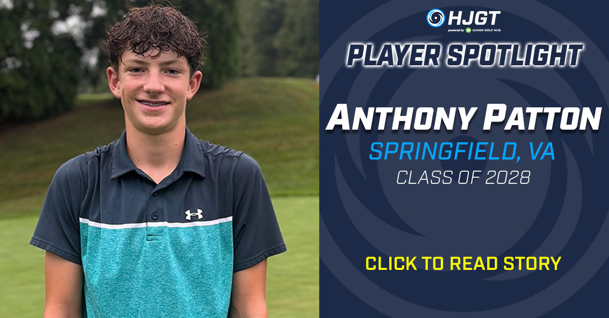 Player Spotlight: Anthony Patton gets back to back wins - Hurricane Junior Golf Tour (HJGT)
