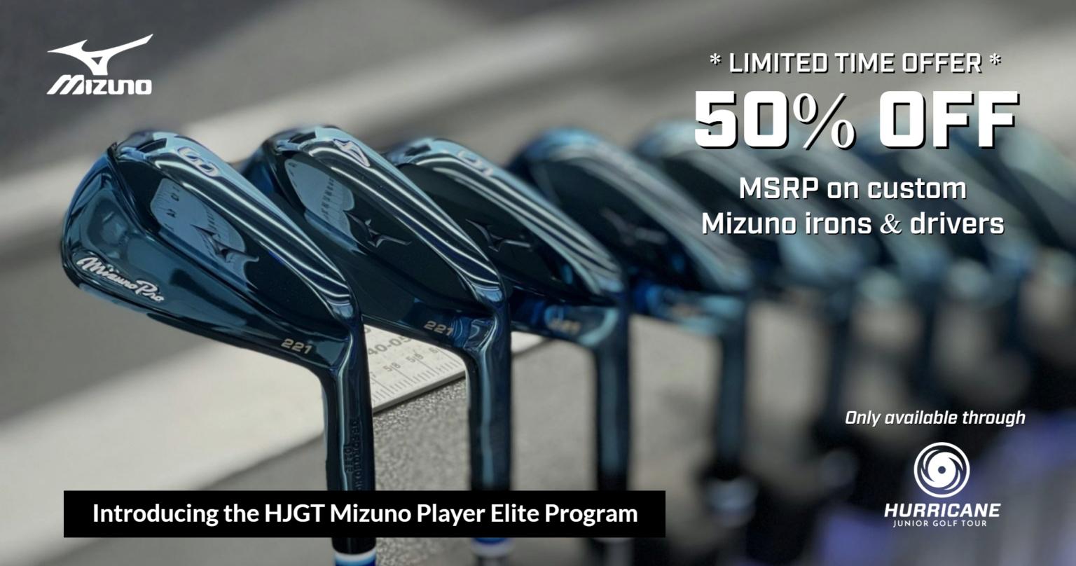 Introducing the HJGT Mizuno Player Elite Program - Hurricane Junior Golf Tour (HJGT)